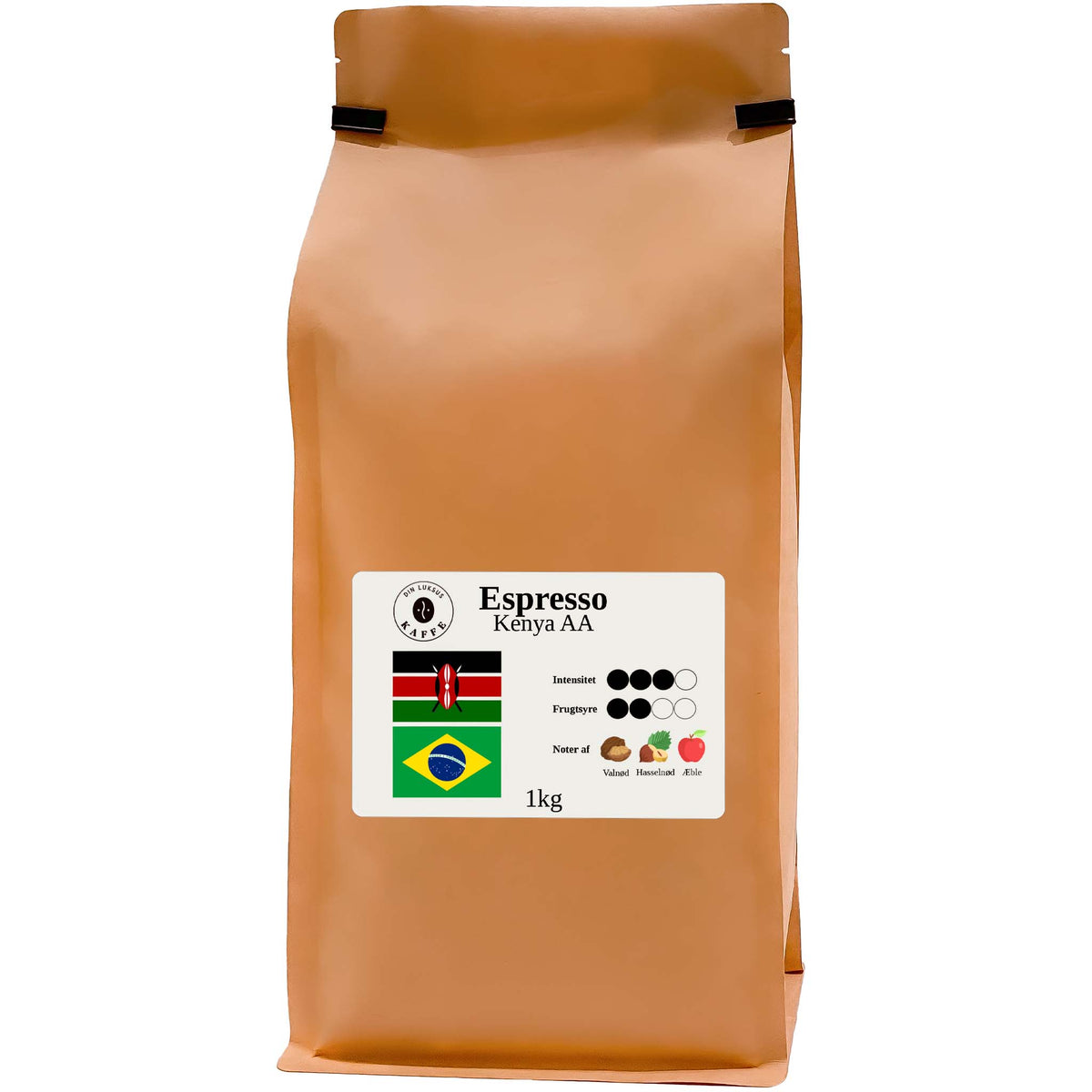 Gourmet filterkaffe Espresso Kenya AA 1kg