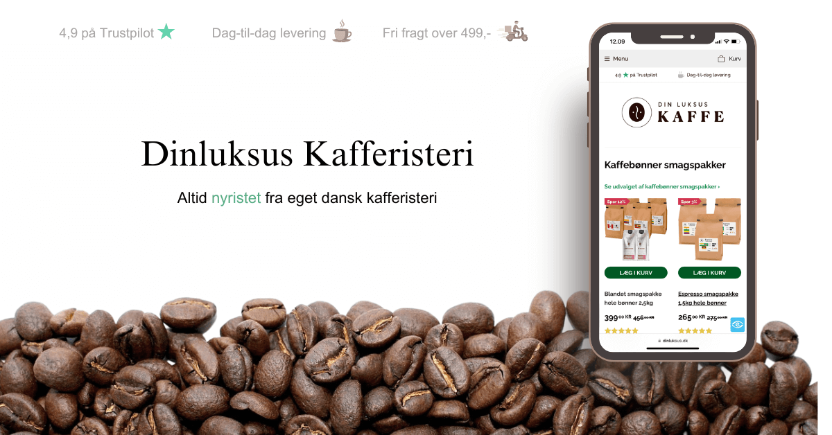 Kaffe Tilbud » Friskristet kaffe til gode priser | DinLuksus