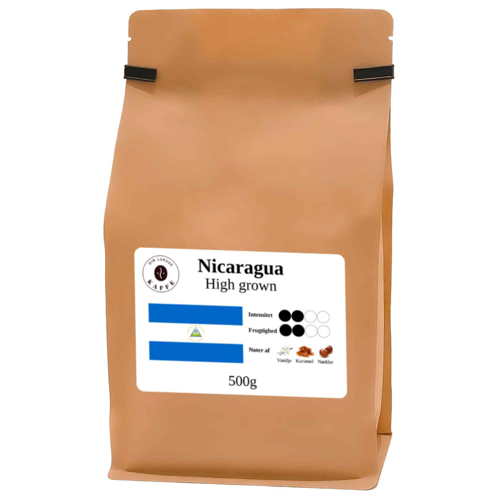 Nicaragua SHG hele bønner 500g
