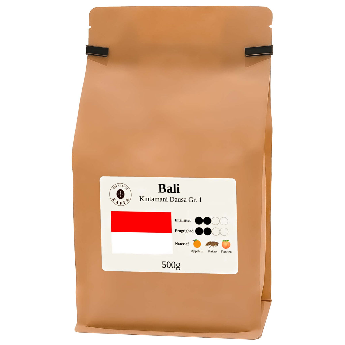 Bali | 500g friskristede stempelkaffe | Dinluksus